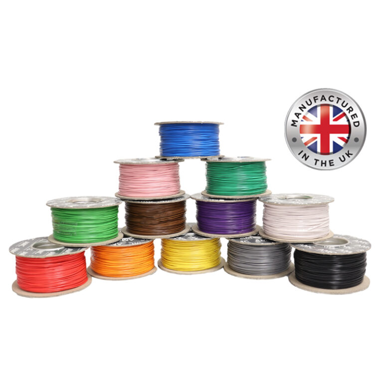 AMC 0.75mm² 24/0.20mm Thinwall Cable 100m – Red – AES Export